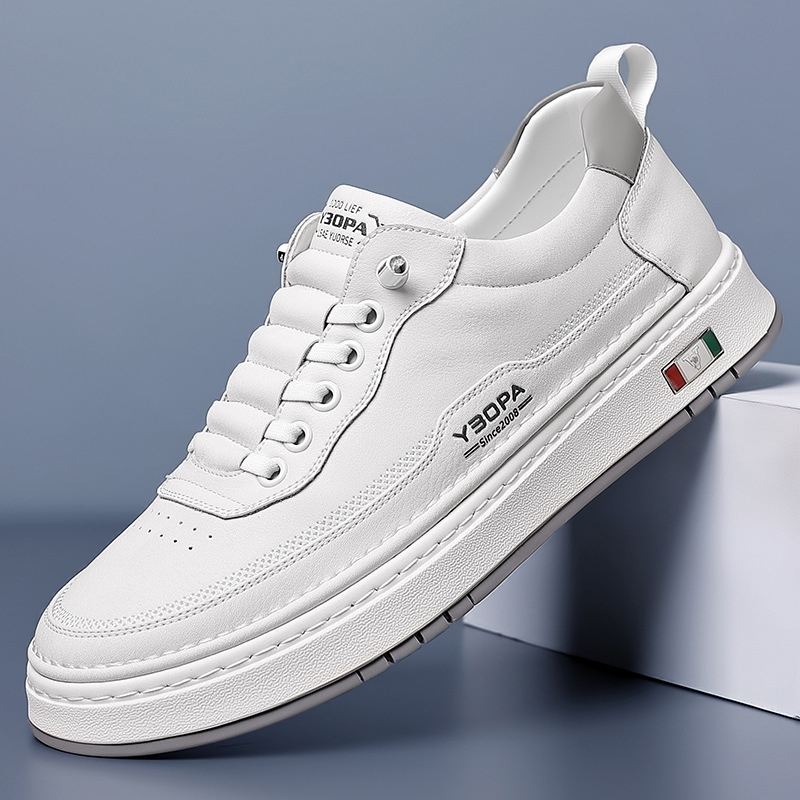Alan Genuine Leather Sneakers - Britannia Lane