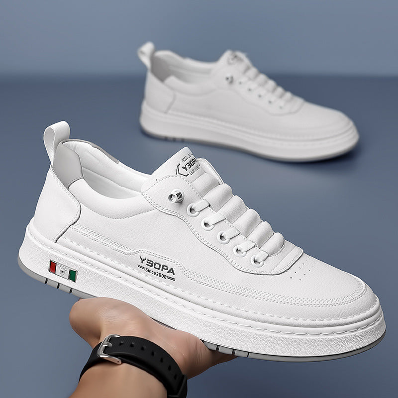 Alan Genuine Leather Sneakers - Britannia Lane