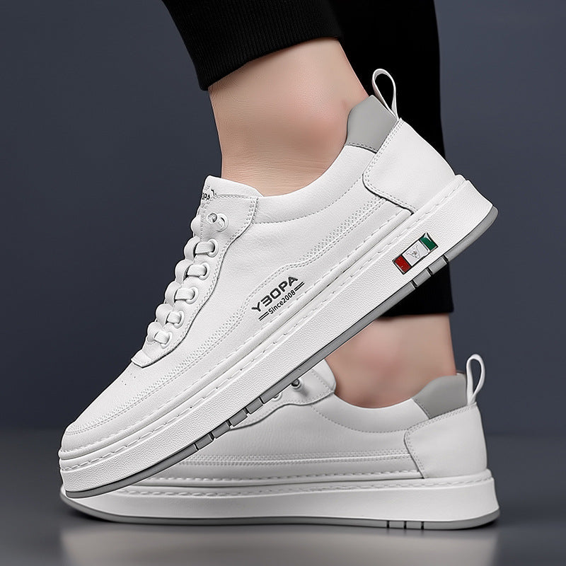 Alan Genuine Leather Sneakers - Britannia Lane